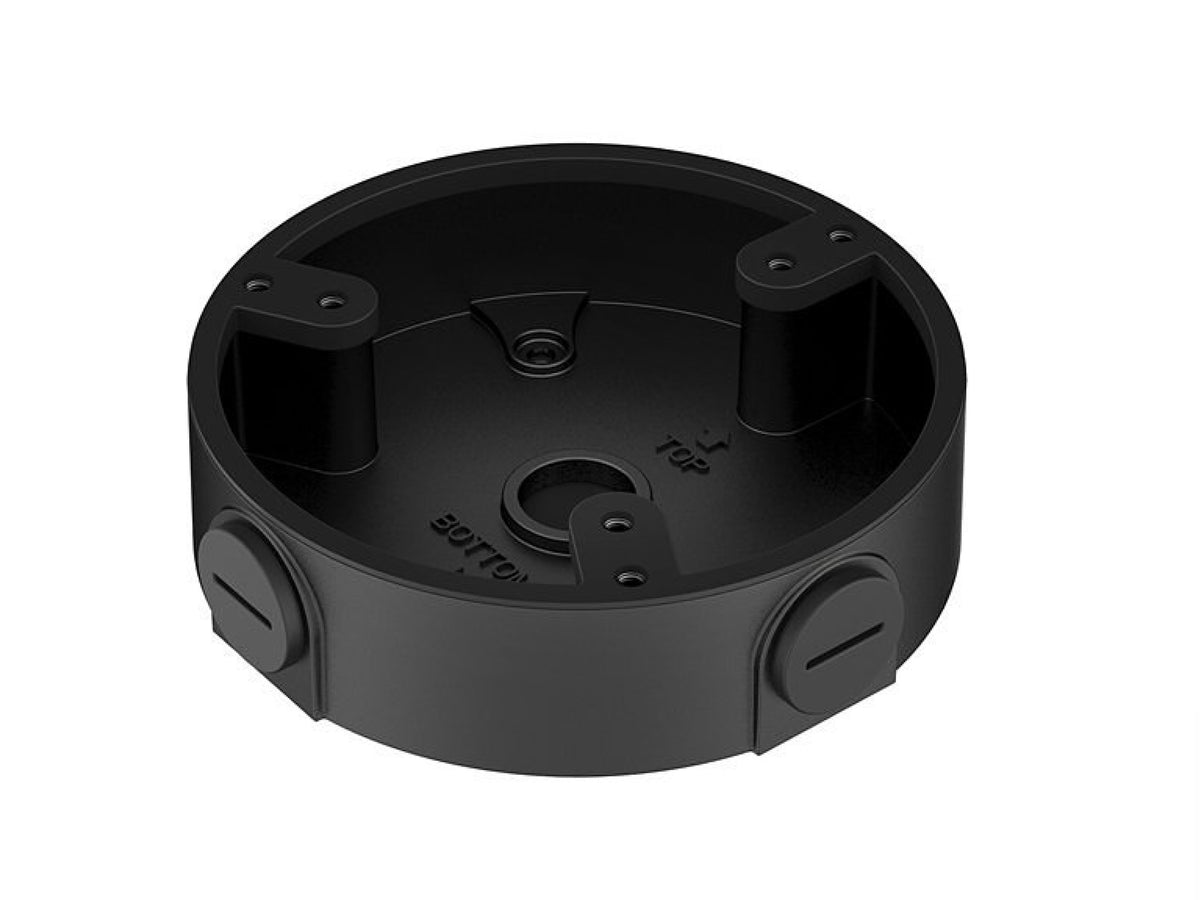 DAHUA®|PFA137-B|3 YR WTY. Round Base for Domes Black Finish – Y3K