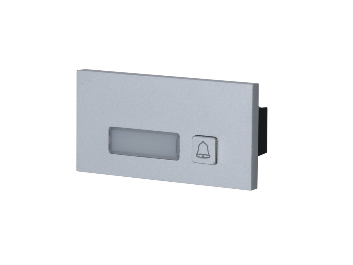 DAHUA®|VTO4202F-MB1|3 YR WTY. 1 Button Call Module, IK07 Anodised Alum ...